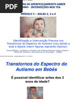 CID-11: Diagnóstico Unificado do TEA | PDF | Espectro do autismo ...