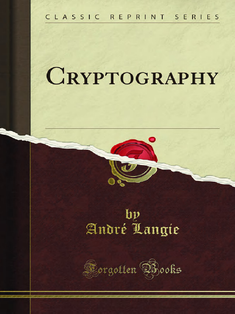 Cryptography | PDF | Cryptography | Treasure