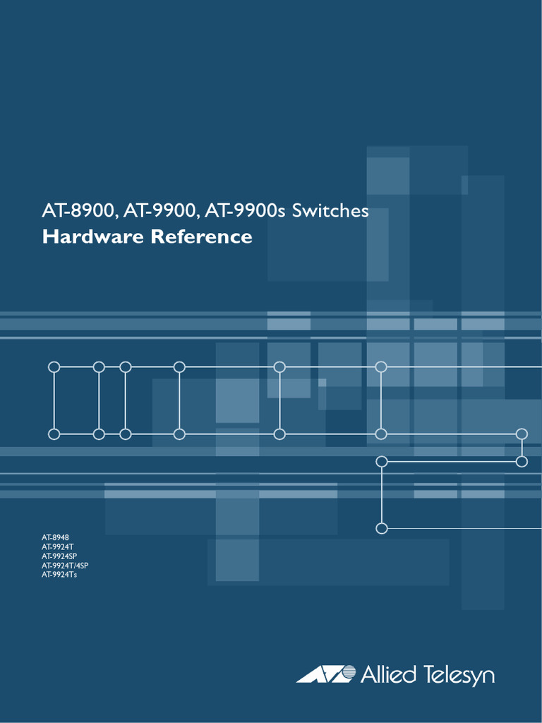 Allied Telesyn - At-9924 | PDF | Network Switch | Computer File