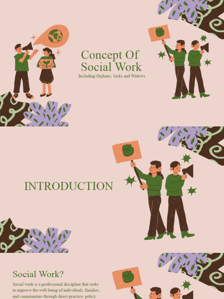 Social Service Presentation | PDF | Social Work | Health Care
