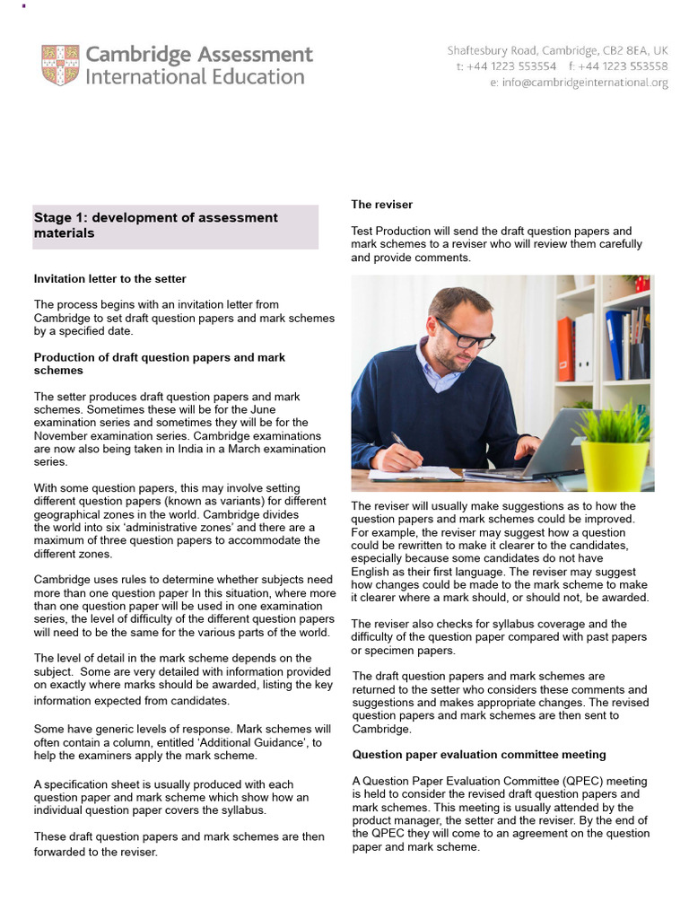 The Examination Process V6 Interactive | PDF | Question