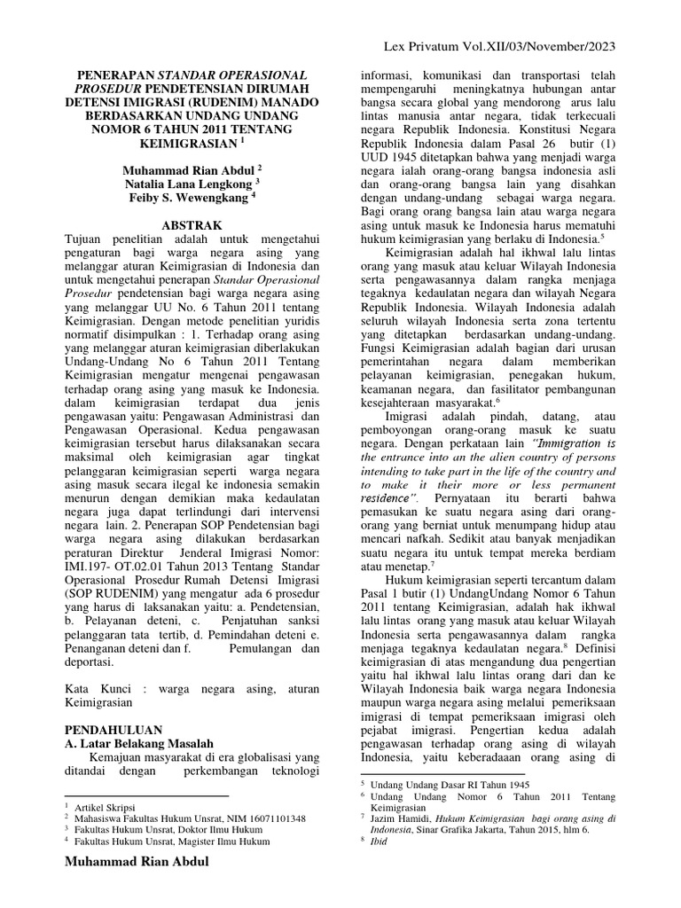 Jurnal Muhammad Rian Abdul | PDF