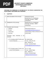 Application and Proforma For Applying For Recognition of Colleges Under ...