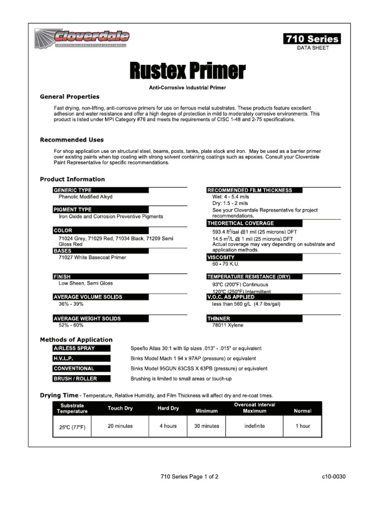 Rustex Primer | PDF
