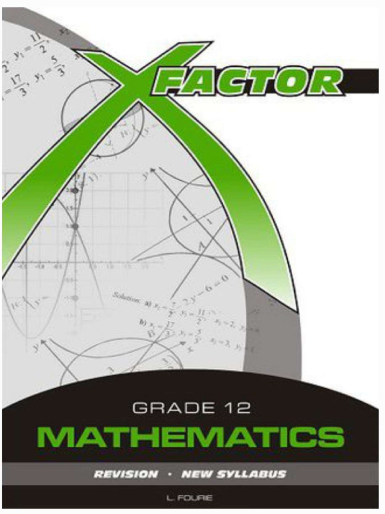 Grade 12 Mathematics X Factor Modules | PDF | Mathematics ...