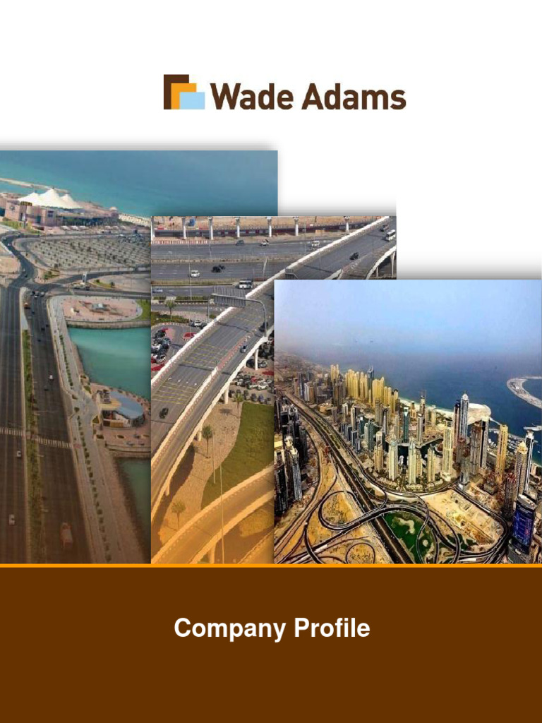 Wade Adams Company Profile 1 | PDF | United Arab Emirates | Dubai