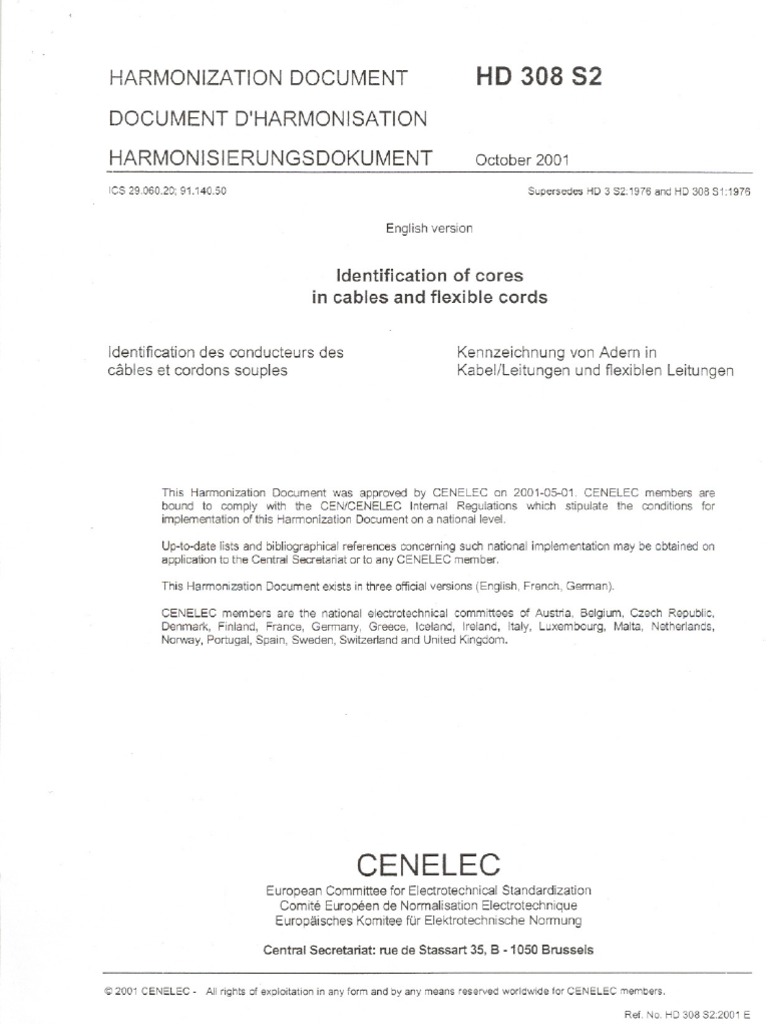 Hd 308 S2 Pdf Cable Multi Core Processor