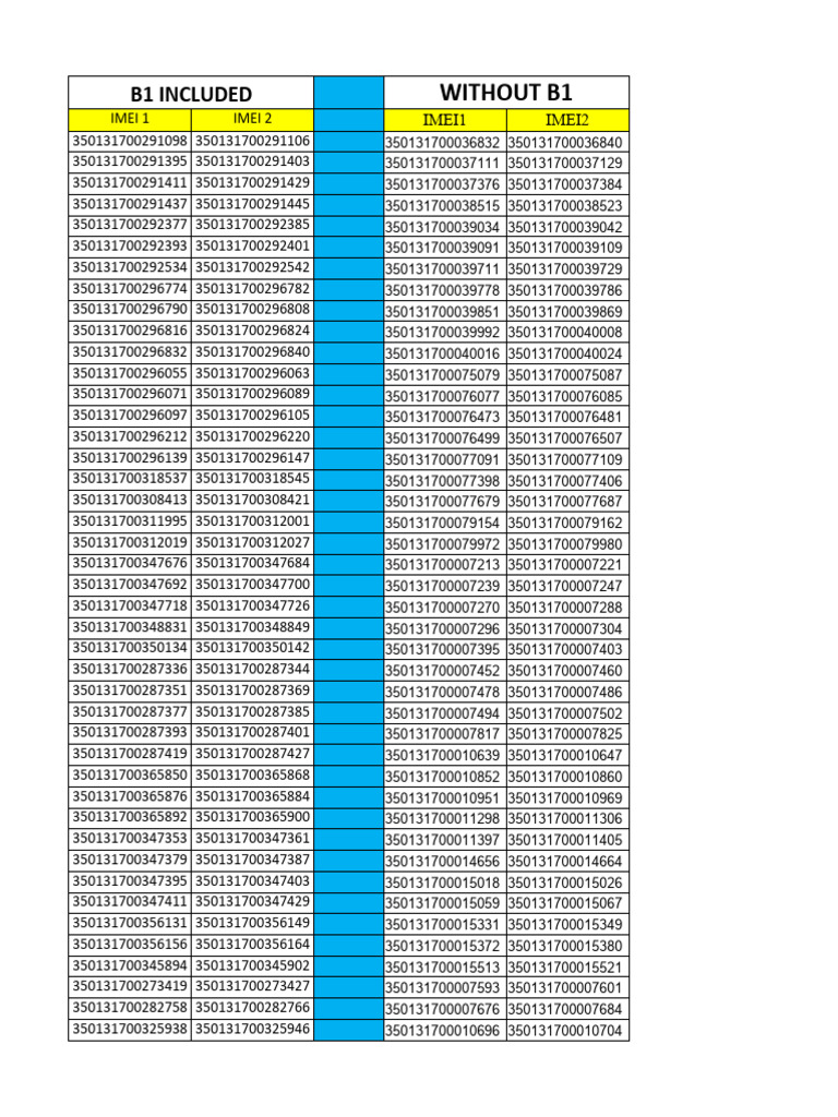Lite Sheet B1 Pdf