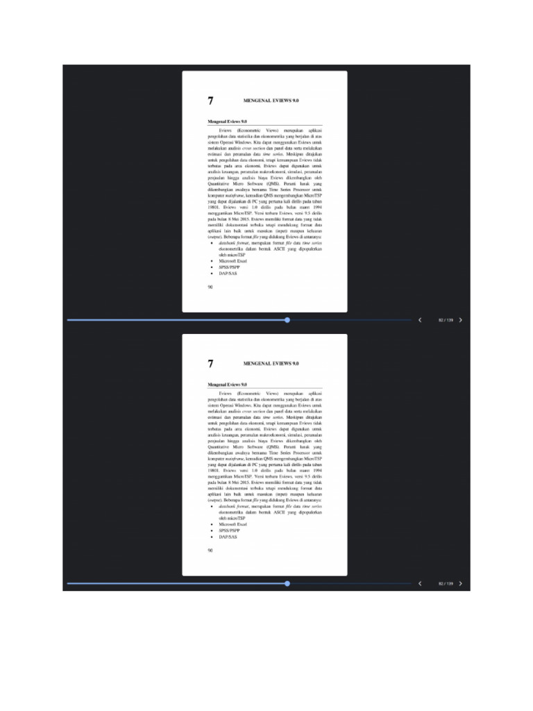 Aplikasi SPSS Dan Eviews Dalam Analisis Data Penelitian | PDF