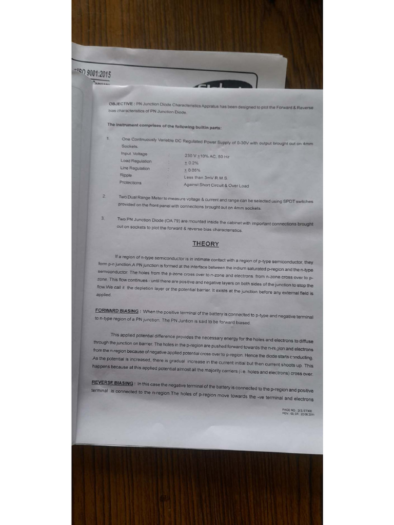 Pn Junction Diode Pdf