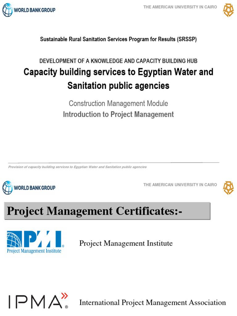 SRSSP - CMM - W1S1 - Introduction To PM - 2bposted | PDF | Project ...