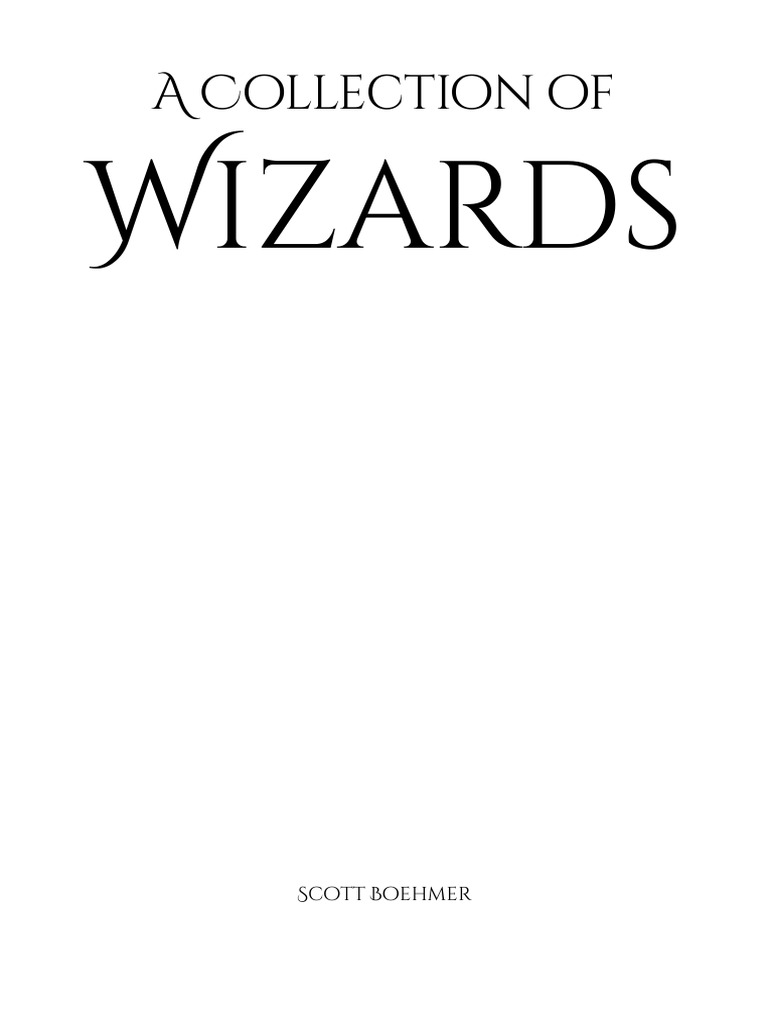 Collection of Wizards 2 | PDF | Magician (Fantasy) | Necromancy