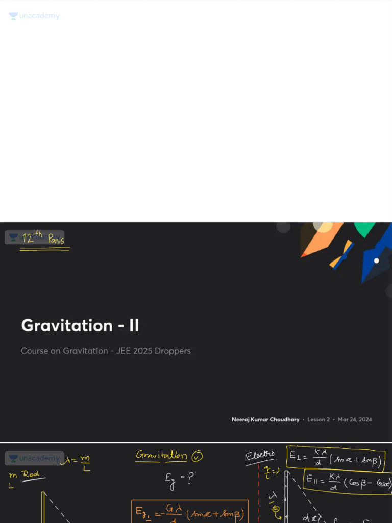 Gravitation II With Anno | PDF
