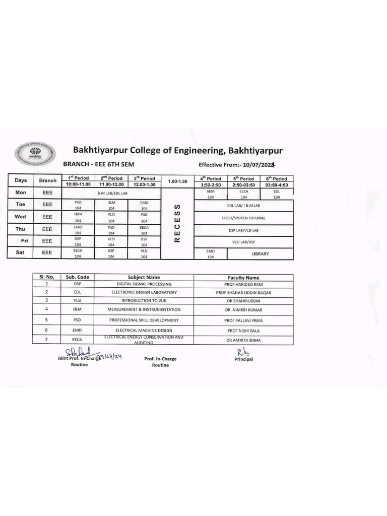 CLASS_ROUTINE_B.TECH_6TH_SEM_10.07.2024 (1) | PDF