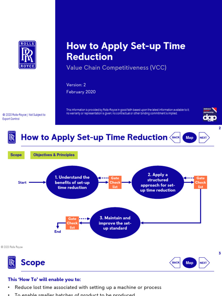 20 VCC How To Apply Set Up Time Reduction v2 | PDF | Screw