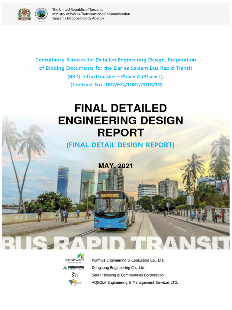 Final Detailed Design Report | PDF | Surveying | Geotechnical Engineering