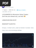 Chartink Scanner Links | PDF | Day Trading | Private Sector