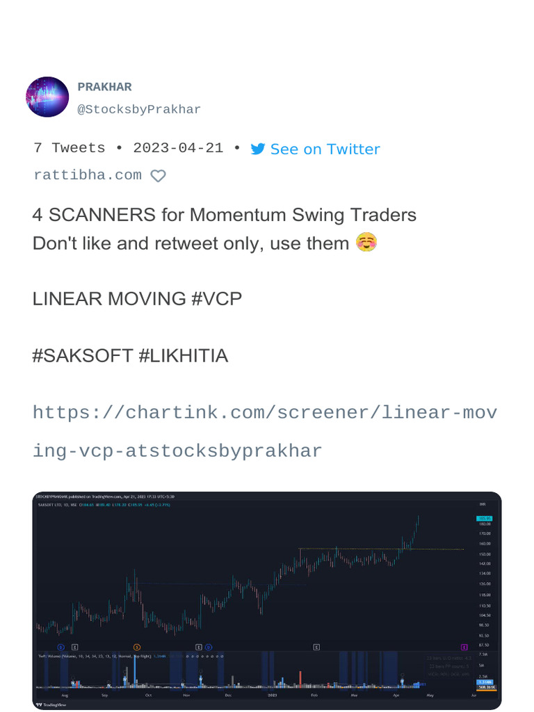 4 Scanners for Momentum Traders | PDF