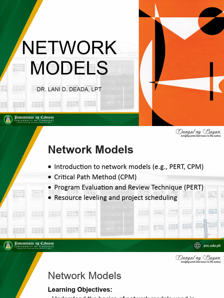 Network Models | PDF | Project Management