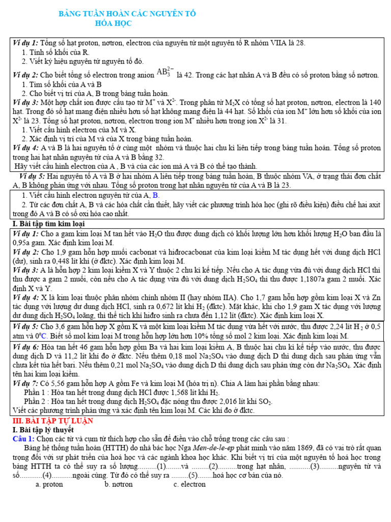 Bang Tuan Hoan 10 2025 | PDF