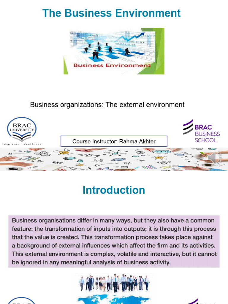 Chapter 2 (Environment) | PDF | Swot Analysis | Economies
