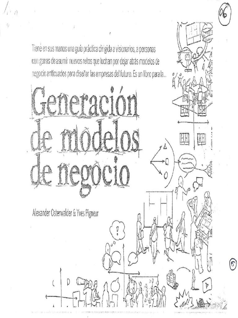 Generacion De Modelo De Negocios Canvas Pdf