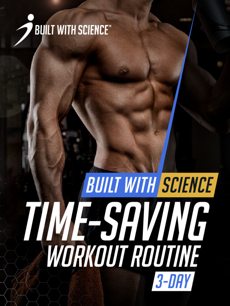 BWS Time-Saving Workout Plan - 3-day | Download Free PDF | Anatomical Terms Of Motion ...