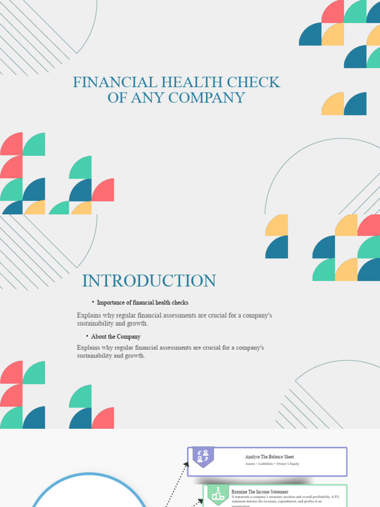 Colorful Modern Business Infographic Presentation | PDF | Balance Sheet ...