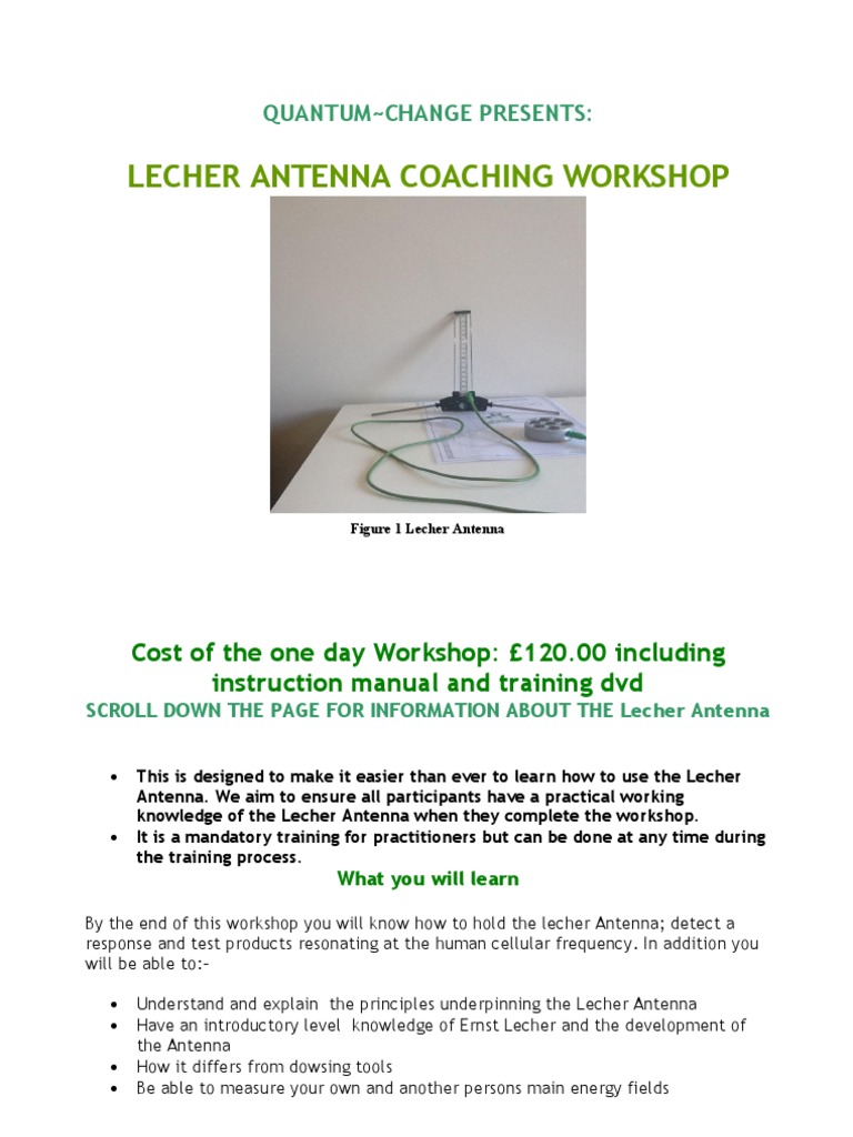 Lecher Antenna | PDF | Aggression | Antenna (Radio)