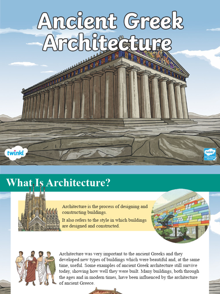 T H 1650526310 Ancient Greek Architecture Ks2 Information Powerpoint (1) Ver 1 | PDF | Column ...