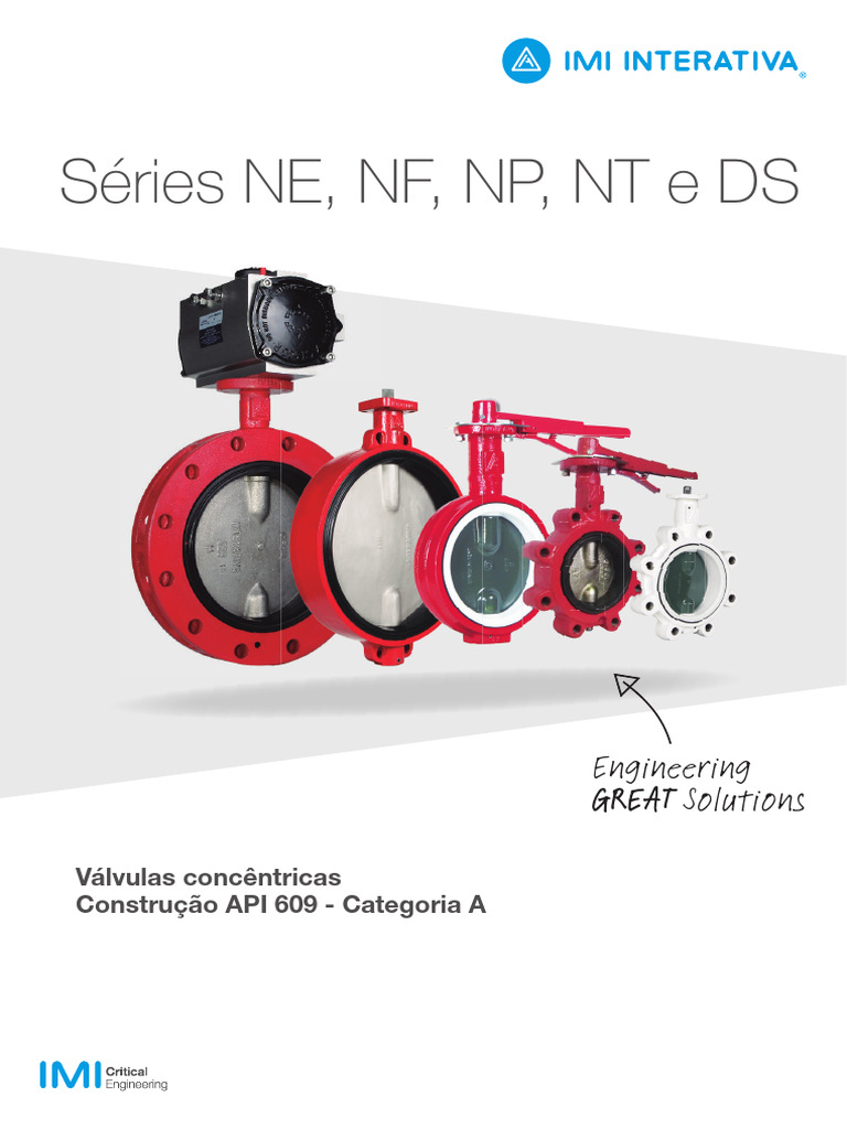 Valvulas Concentricas API 609 A | PDF | Válvula | Materiais