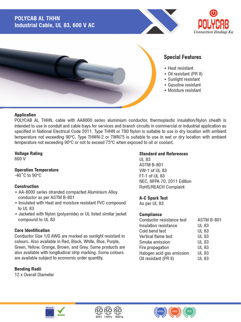 Polycab Metal Clad Cable | Download Free PDF | Electrical Wiring ...