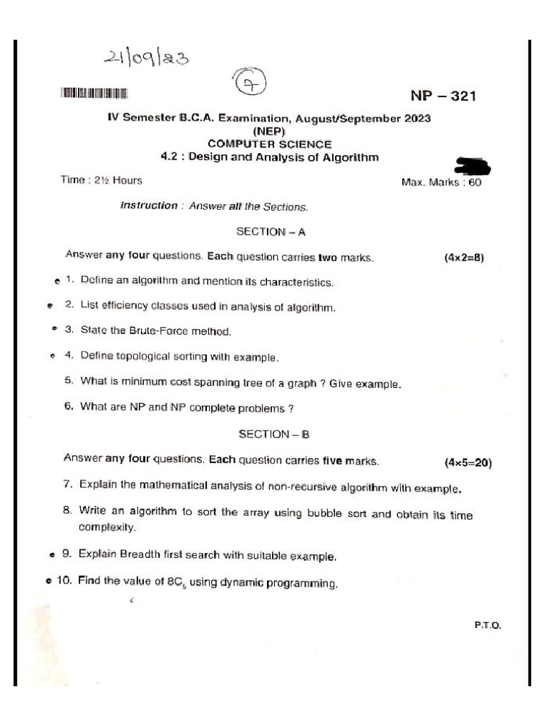 4sem Design Analysis | PDF