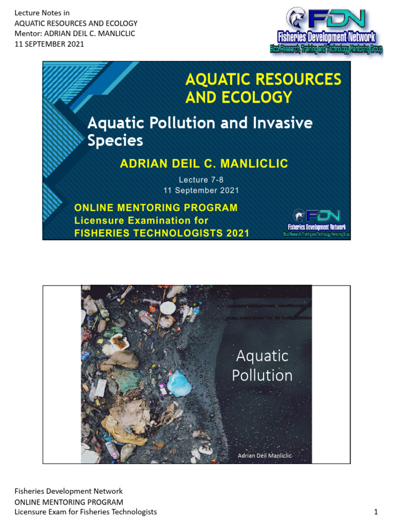 11-Aquatic Pollution and Invasive Species - ADMANLICLIC-compressed ...