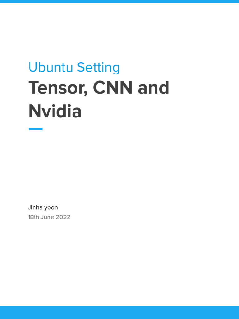 Install Nvidia Drivers and Cuda | PDF | Graphics Processing Unit | Software