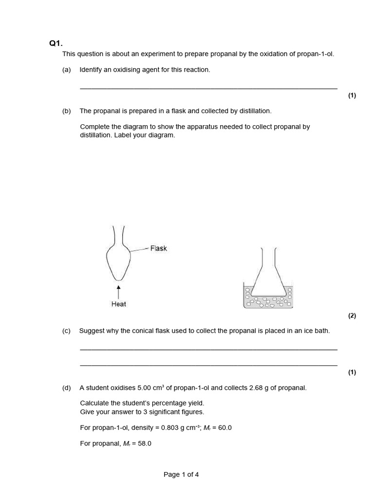 Lesson-1 Req - Practical Practice Questions | PDF | Redox | Chemical ... Lesson-1 Req - Practical Practice Questions | PDF | Redox | Chemical ...
