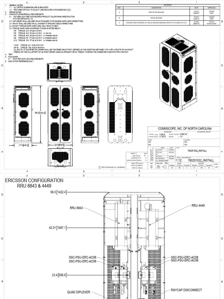 CommScope Hardware Installation Guide | PDF | Nut (Hardware) | Screw