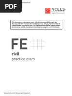 FE Environmental Practice Exam-2301661 | PDF | Fluid Dynamics | Surface ...