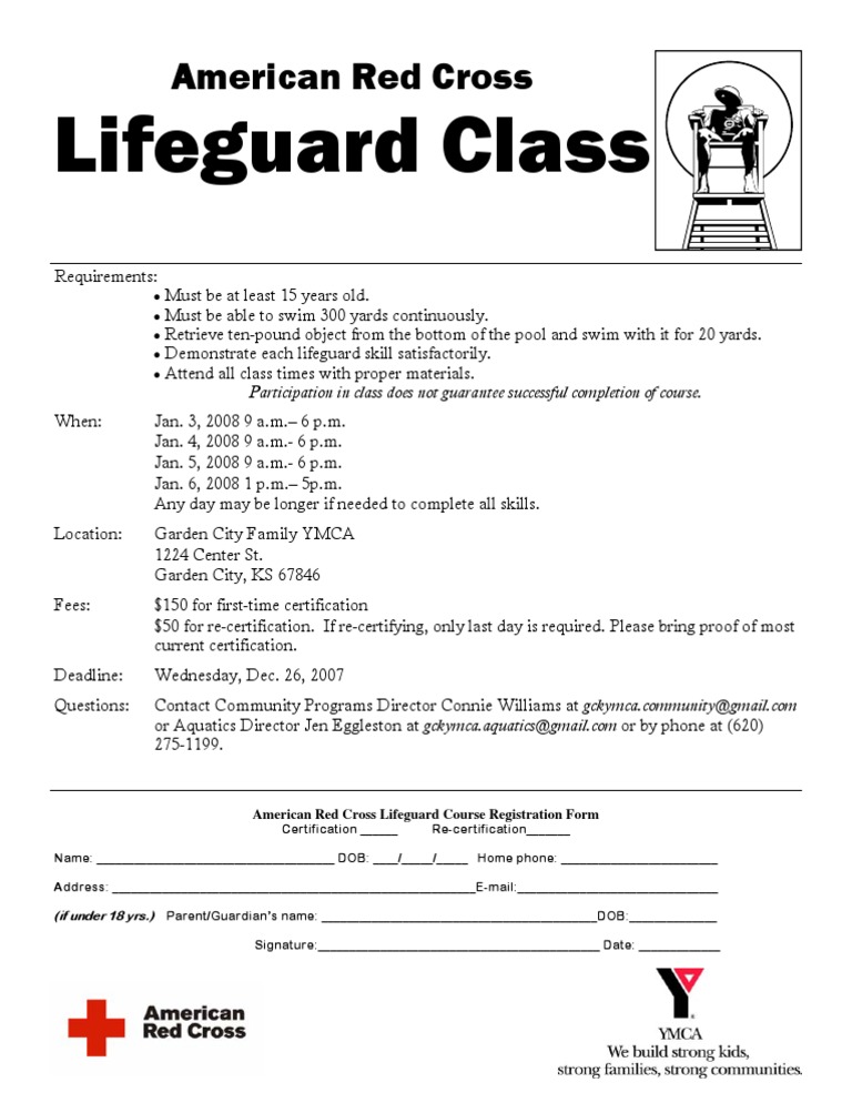 American Red Cross Lifeguard | PDF