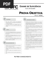 Exame de Suficiência CFC 2024 | PDF | Contabilidade | Relatório anual