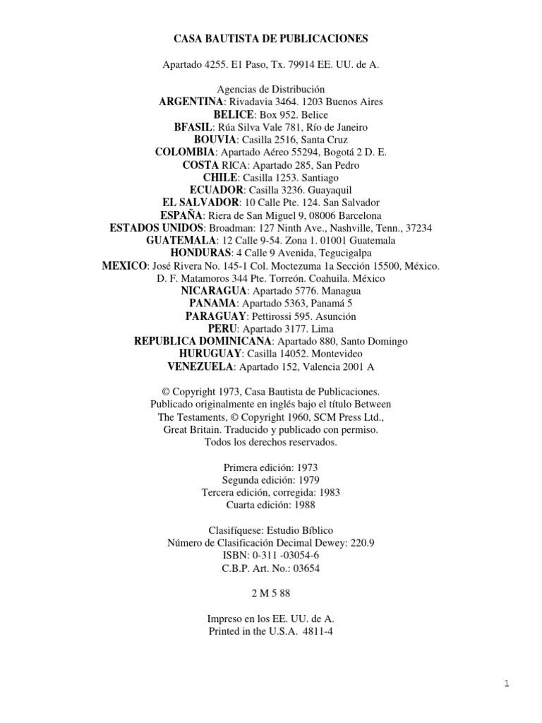 Periodo Intertestamentario Por D. S. Russell | PDF | Dinastía asmonea ...