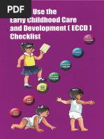 Revised Philippine ECCD Checklist Manual | PDF | Standard Score | Finger