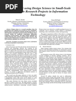 Hevner's Three Cycles of Design Science | PDF | Science | Design
