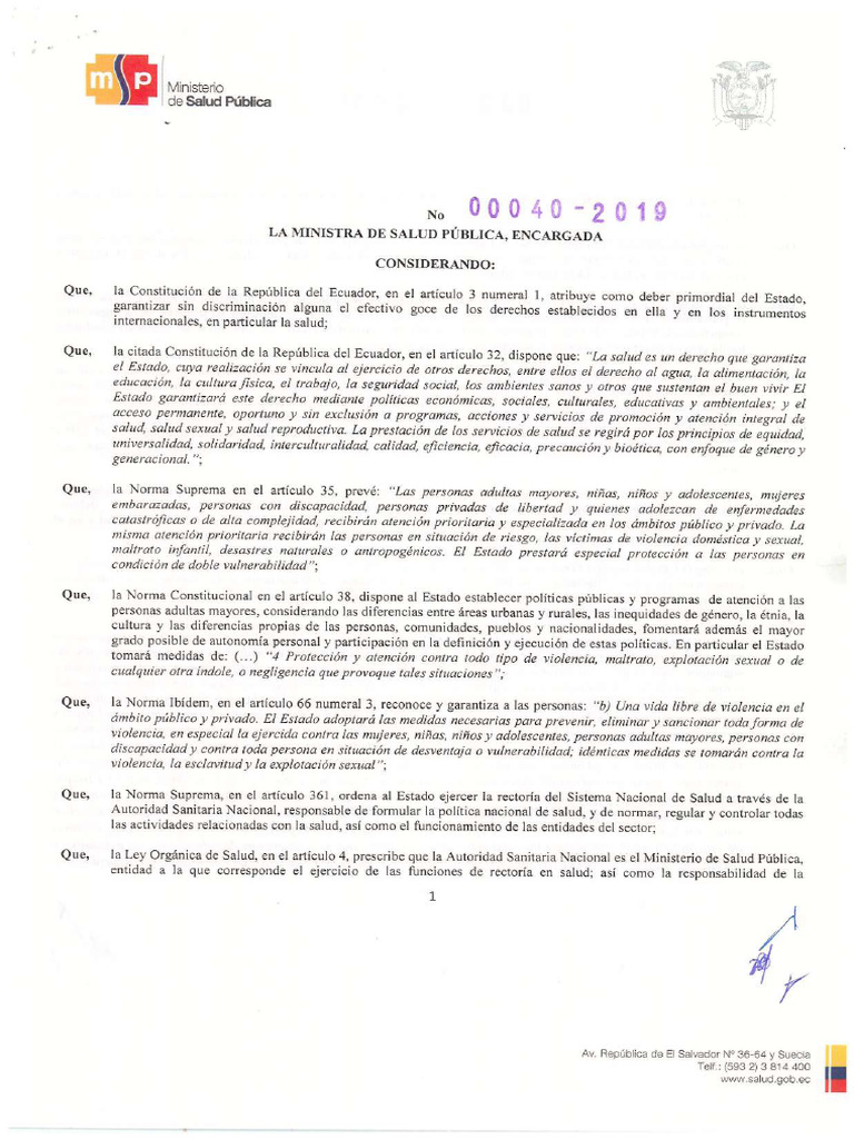 Norma Técnica VBG - Am 040 - 2019 | PDF