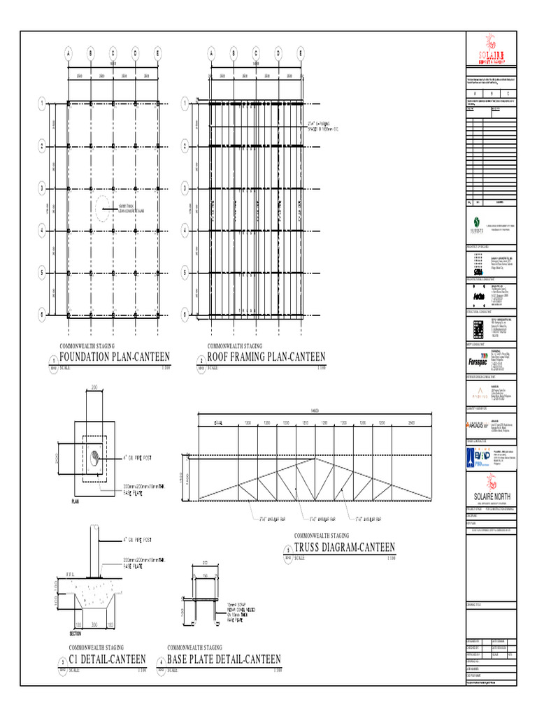 Canteen Rev 6-Structural | PDF | Makati | Economy Of Metro Manila