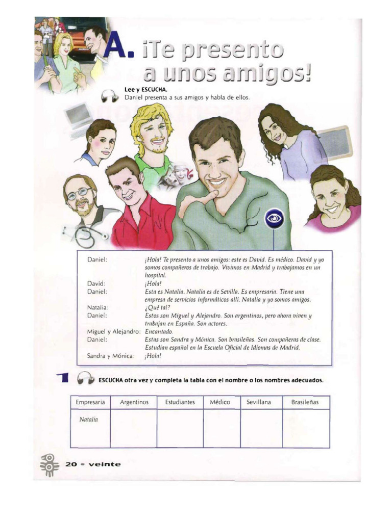 Nuevo Ven 1 Libro Del Alumno - Unidad 2 | PDF