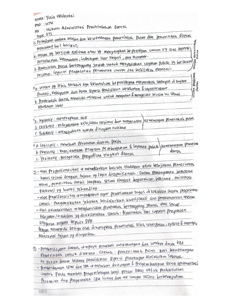 Uts Hap Daerah | PDF