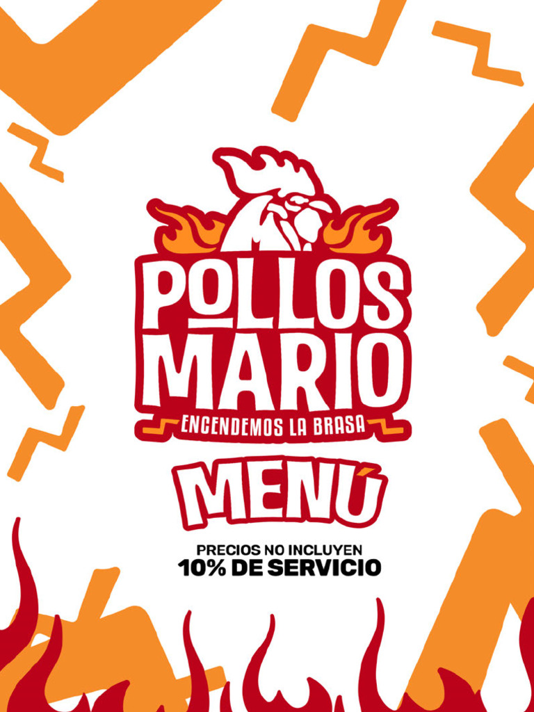 Menú Pollos Mario (La Urbina) | Descargar gratis PDF | Cocina | Cocina ...