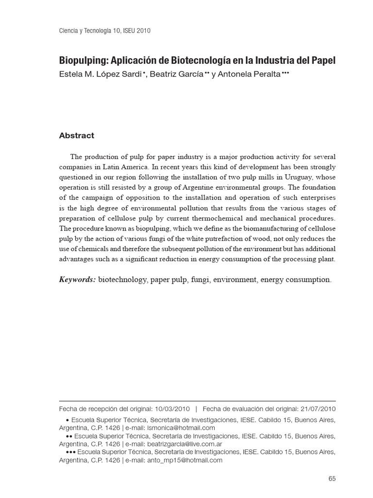 Paper de Quimica, Si Esque Sirve | PDF | Papel de pulpa) | Madera