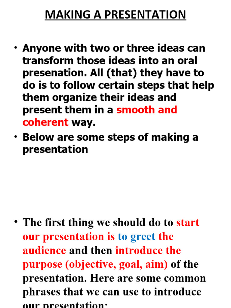 Making Presentations IBA 2023 2024 Communication | PDF | Communication | Profit (Economics)